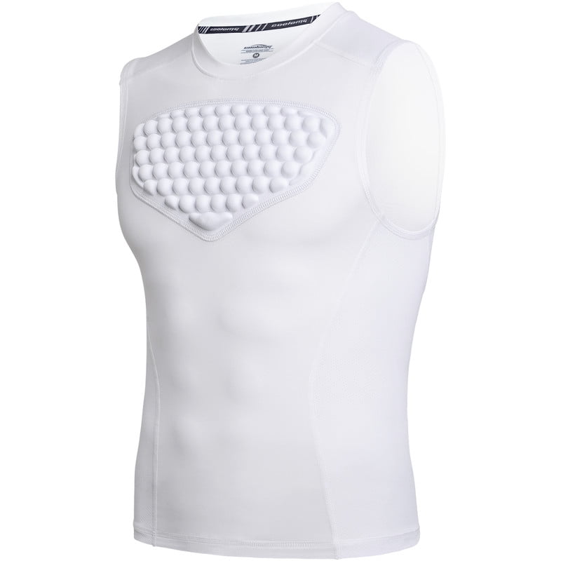 Coolomg Youth Baseball Chest Protector Padded Shirt Heart Guard Sternum ...