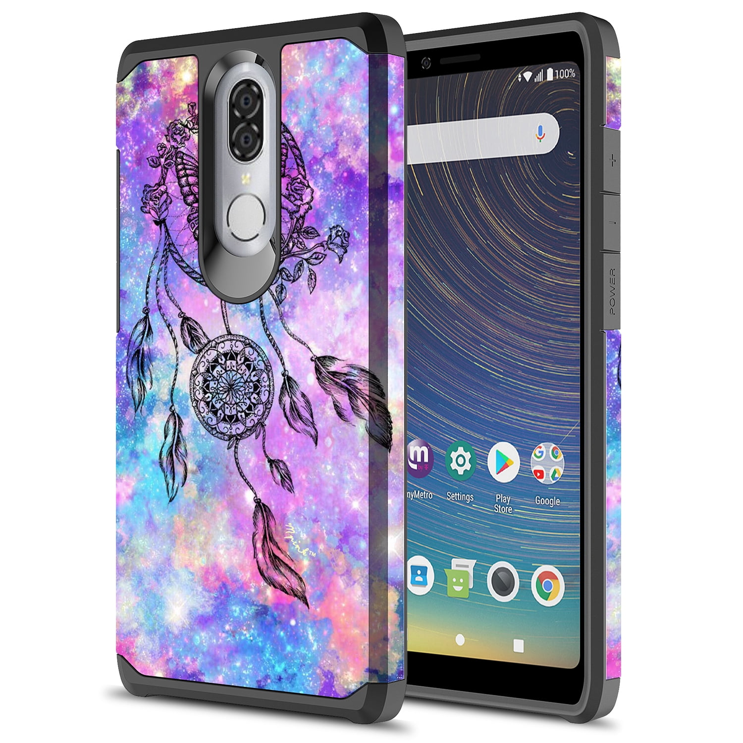 Coolpad Legacy Case, Rosebono Slim Hybrid Shockproof Hard Cover Graphic ...