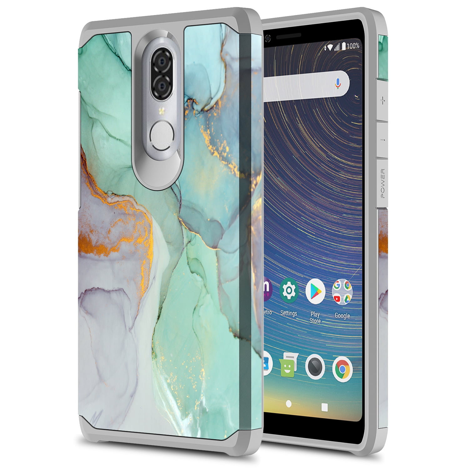 Coolpad Legacy Case, Rosebono Slim Hybrid Shockproof Hard Cover Graphic ...