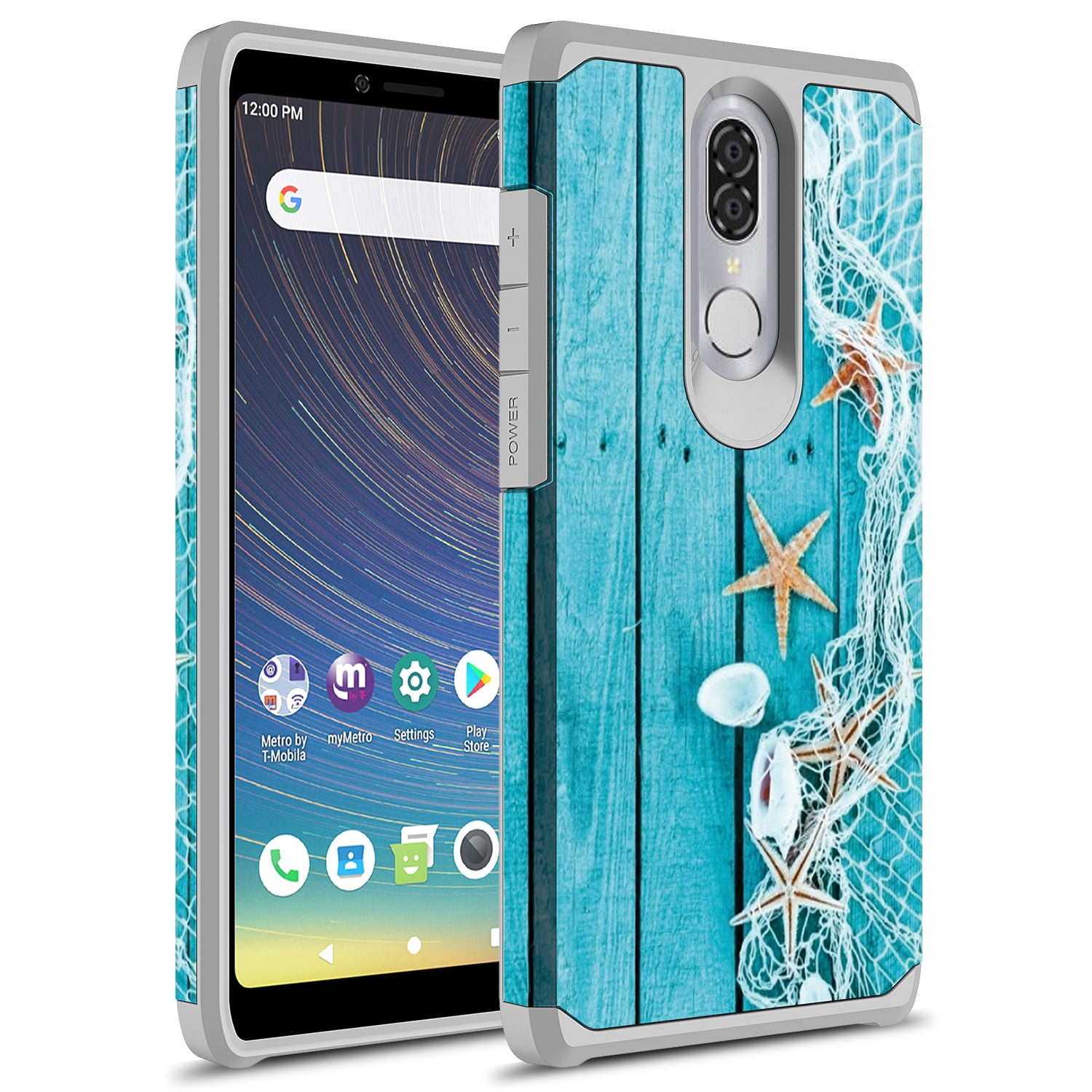 Coolpad Legacy Case, Rosebono Slim Hybrid Shockproof Hard Cover Graphic ...