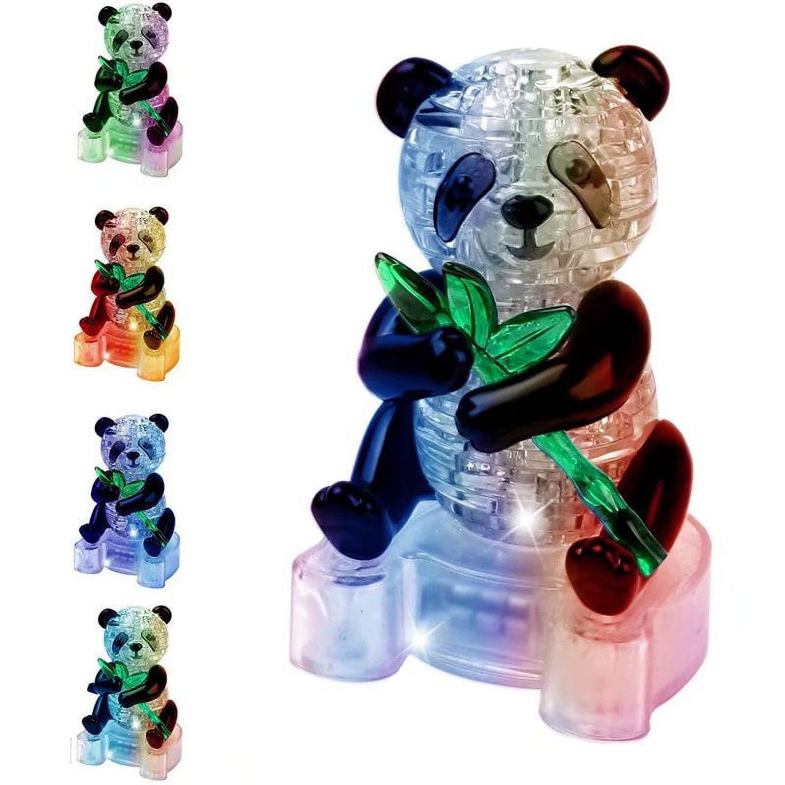 Coolplay 58-Piece Panda Crystal Plastic 3D Puzzles - Walmart.com