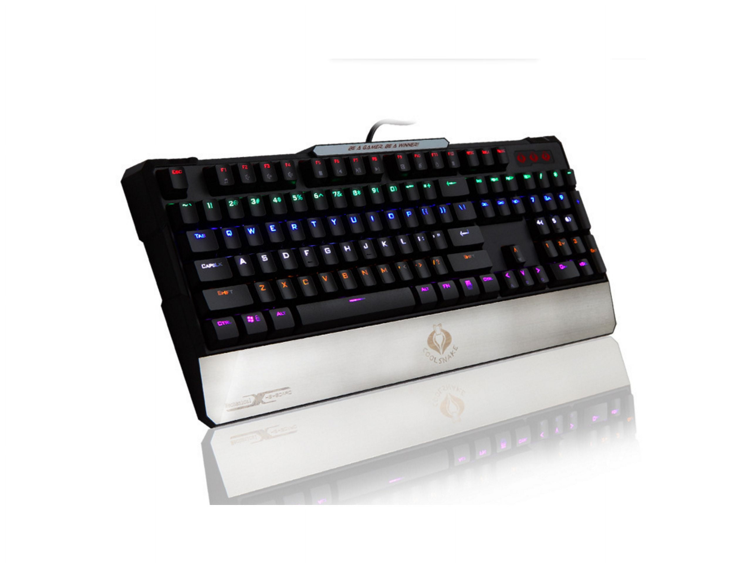 Coolsnake XK5-8 Green axis Colorful Marquee Wired Waterproof Gaming ...