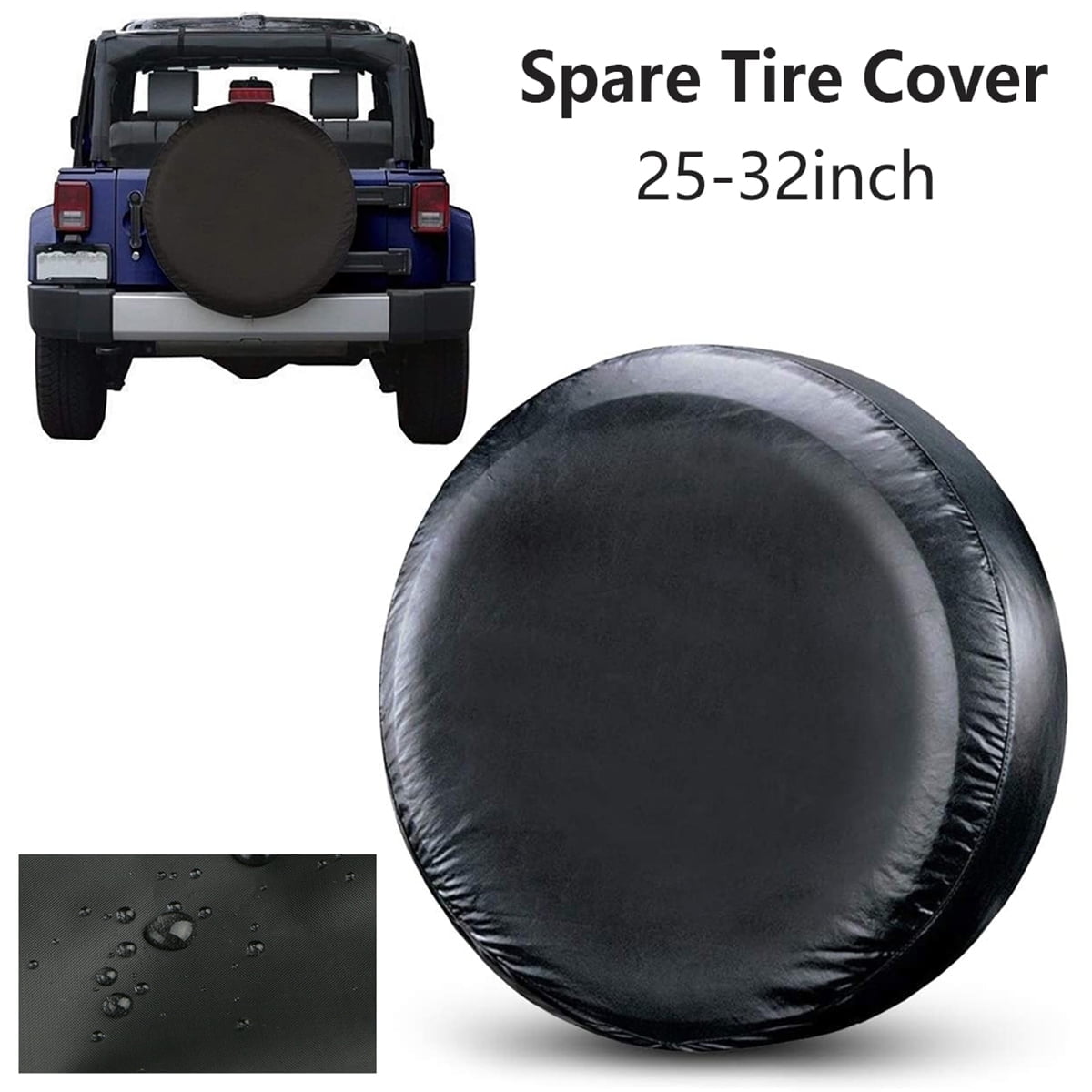 Waterproof Spare Tire Cover for SUV, Jeep, RV, Trailer, Truck, Wheel ...