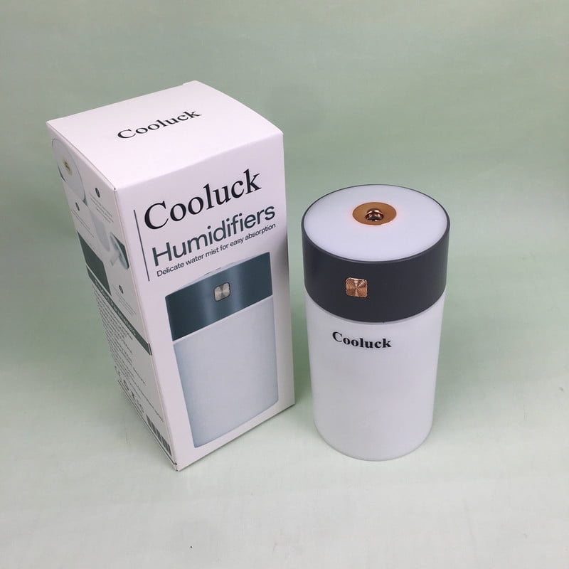 Cooluck Desktop Humidifiers for Household Use, Quiet Ultrasonic Cool ...