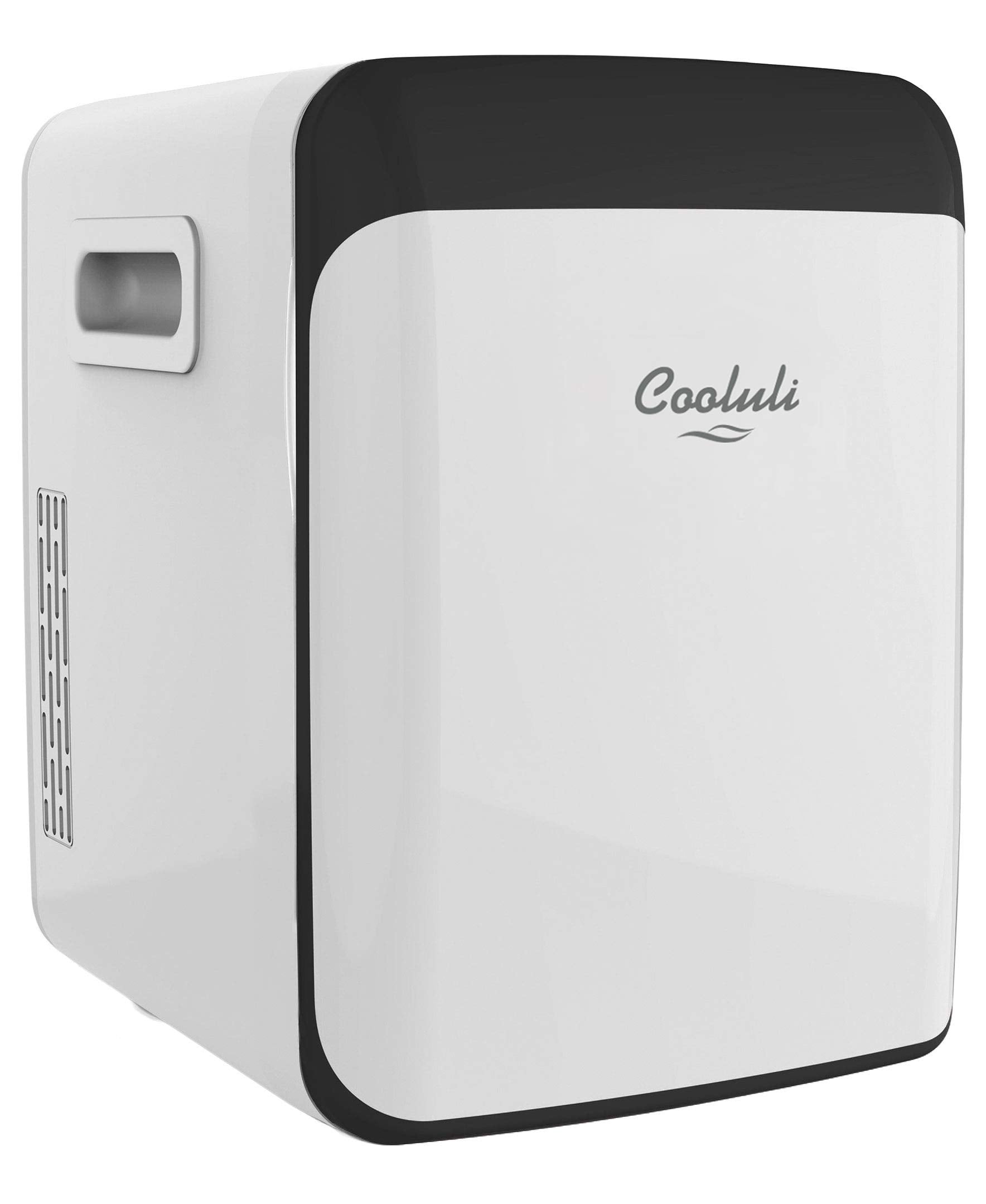 Cooluli 15L Mini Fridge for Bedroom - Car, Office Desk & College Dorm ...