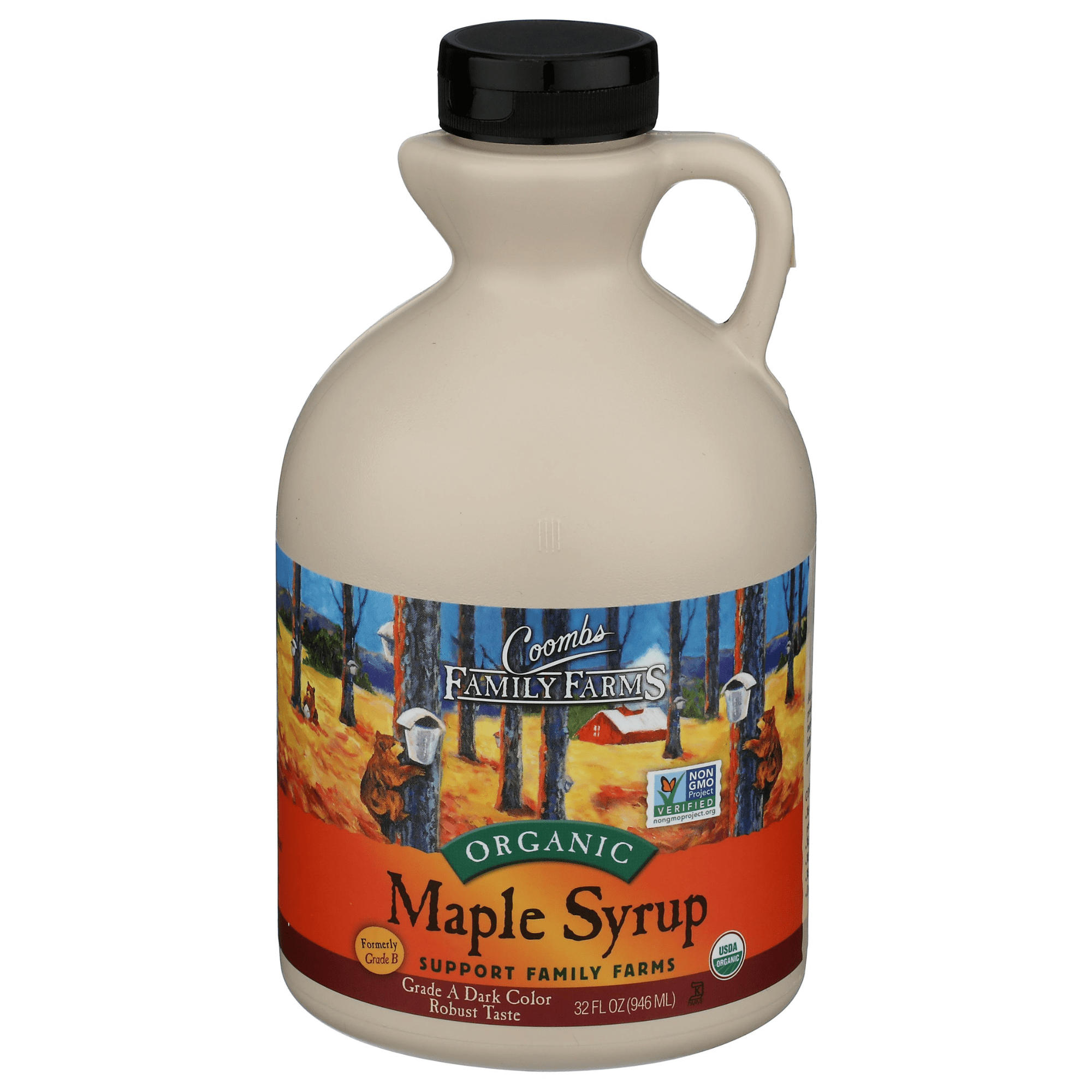 Coombs Family Farms Organic Grade A Maple Syrup, 32 Ounce - Walmart.com