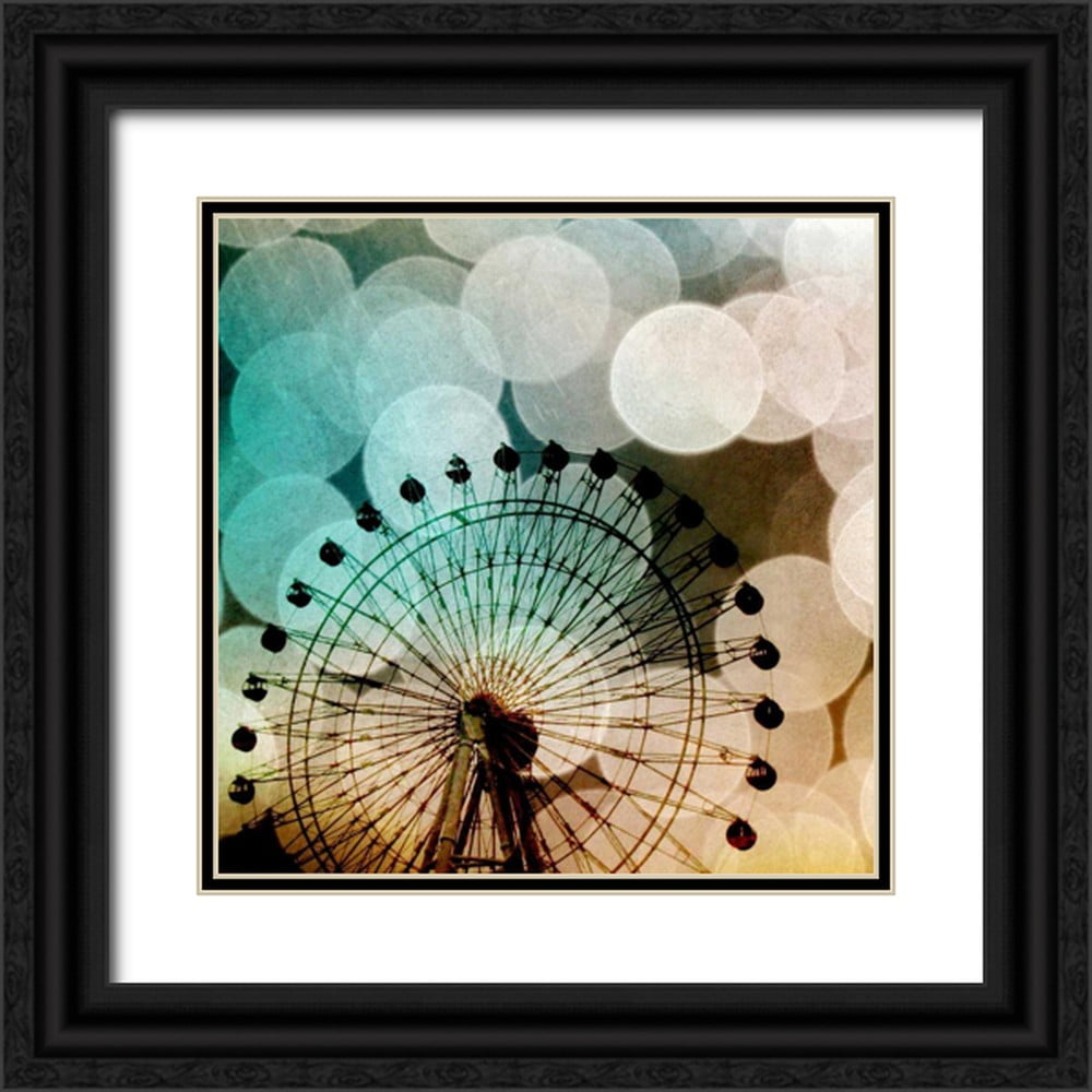 Coomes, Sylvia 15x15 Black Ornate Wood Framed with Double Matting ...