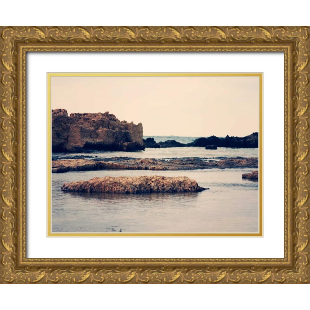 Coomes, Sylvia 24x19 Gold Ornate Wood Framed with Double Matting Museum ...