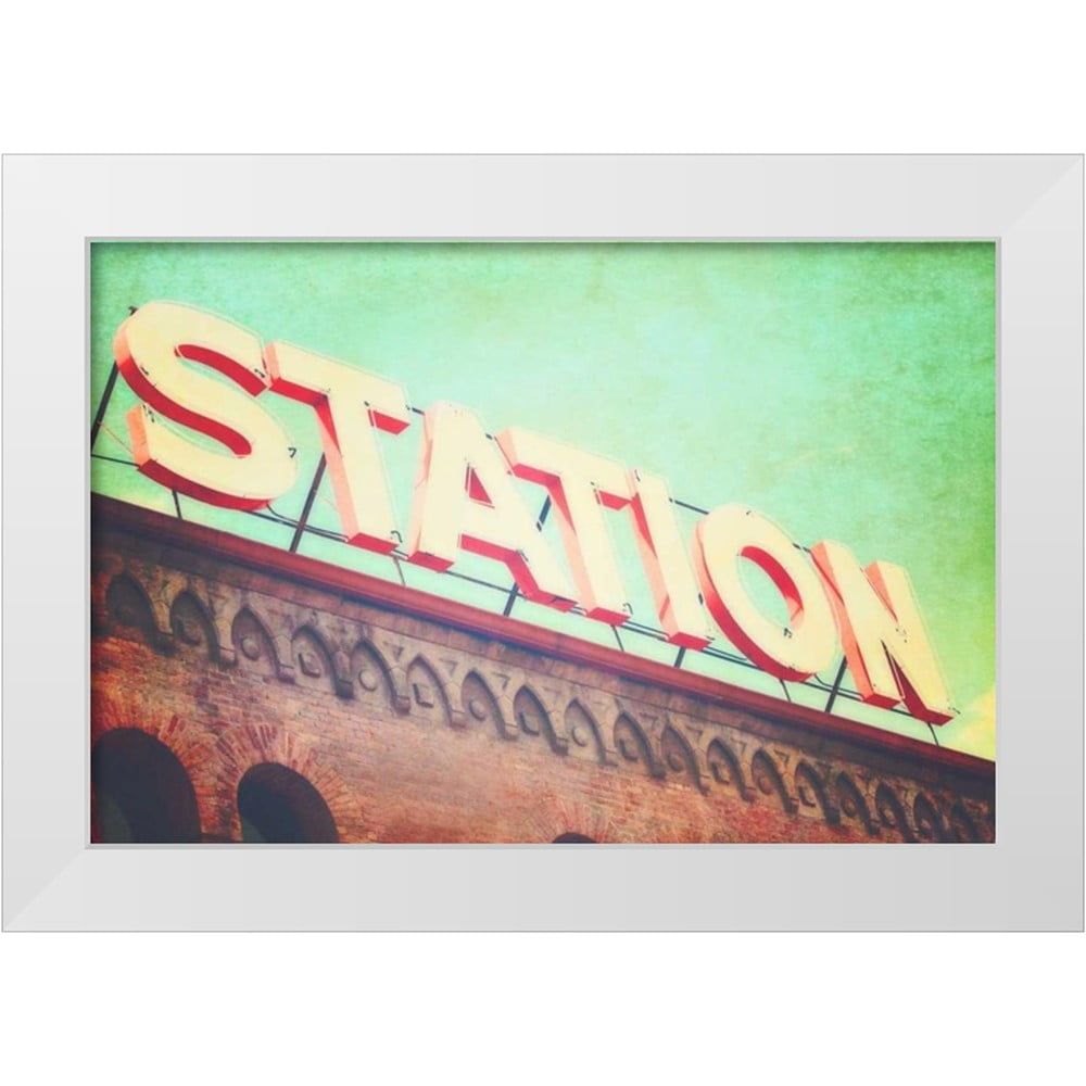 Coomes, Sylvia 32x23 White Modern Wood Framed Museum Art Print Titled ...