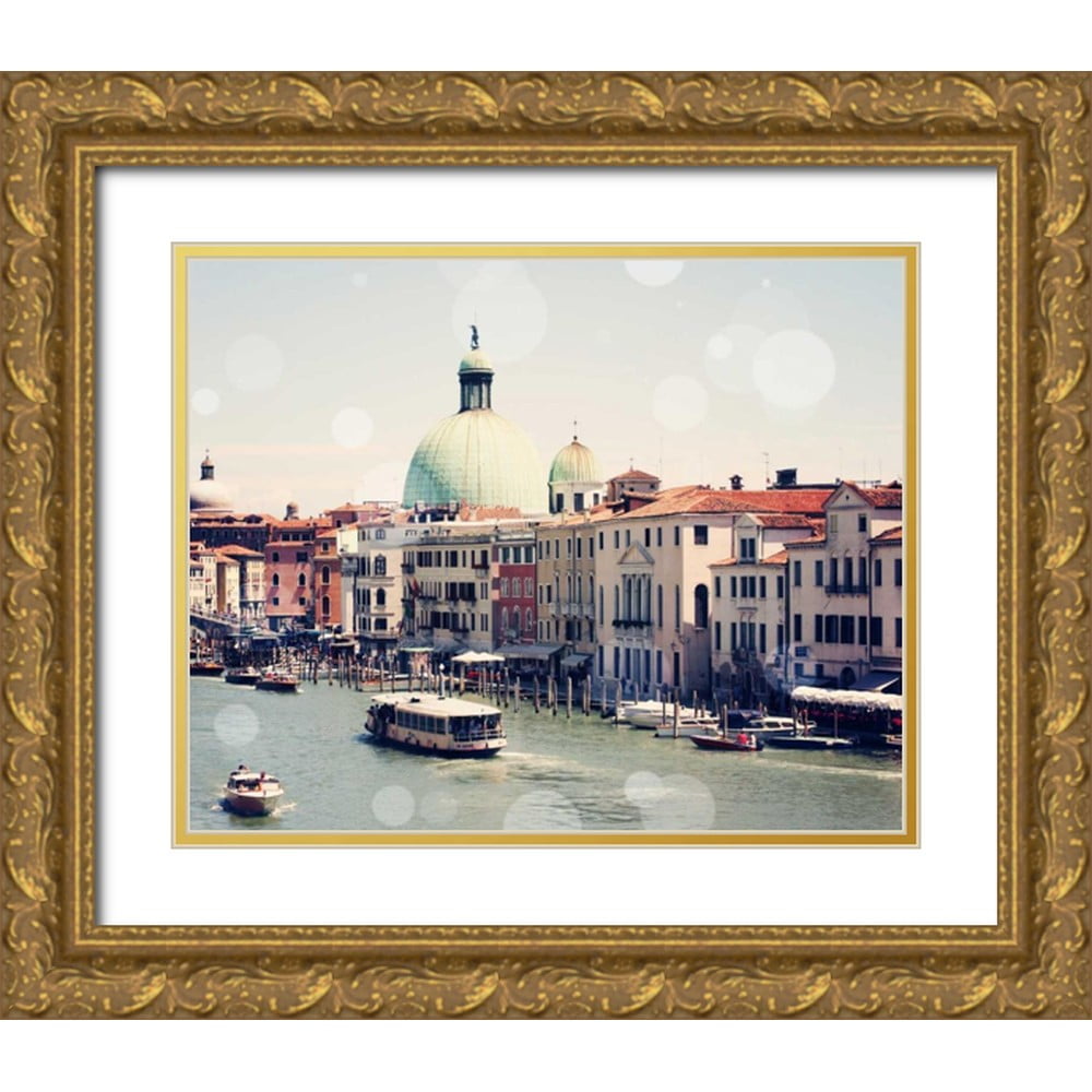 Coomes, Sylvia 32x26 Gold Ornate Wood Framed with Double Matting Museum ...