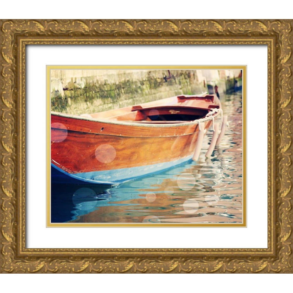 Coomes, Sylvia 32x26 Gold Ornate Wood Framed with Double Matting Museum ...