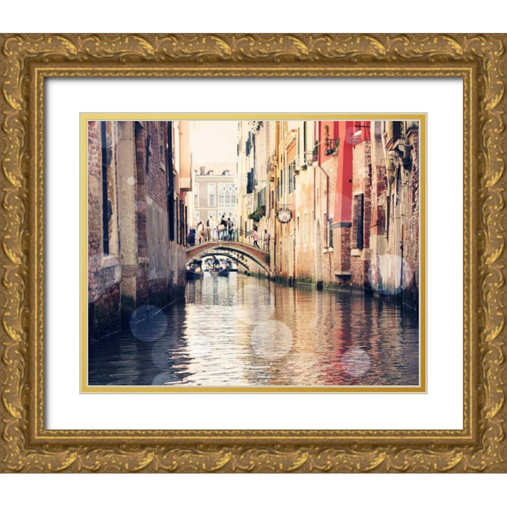 Coomes, Sylvia 32x26 Gold Ornate Wood Framed with Double Matting Museum ...