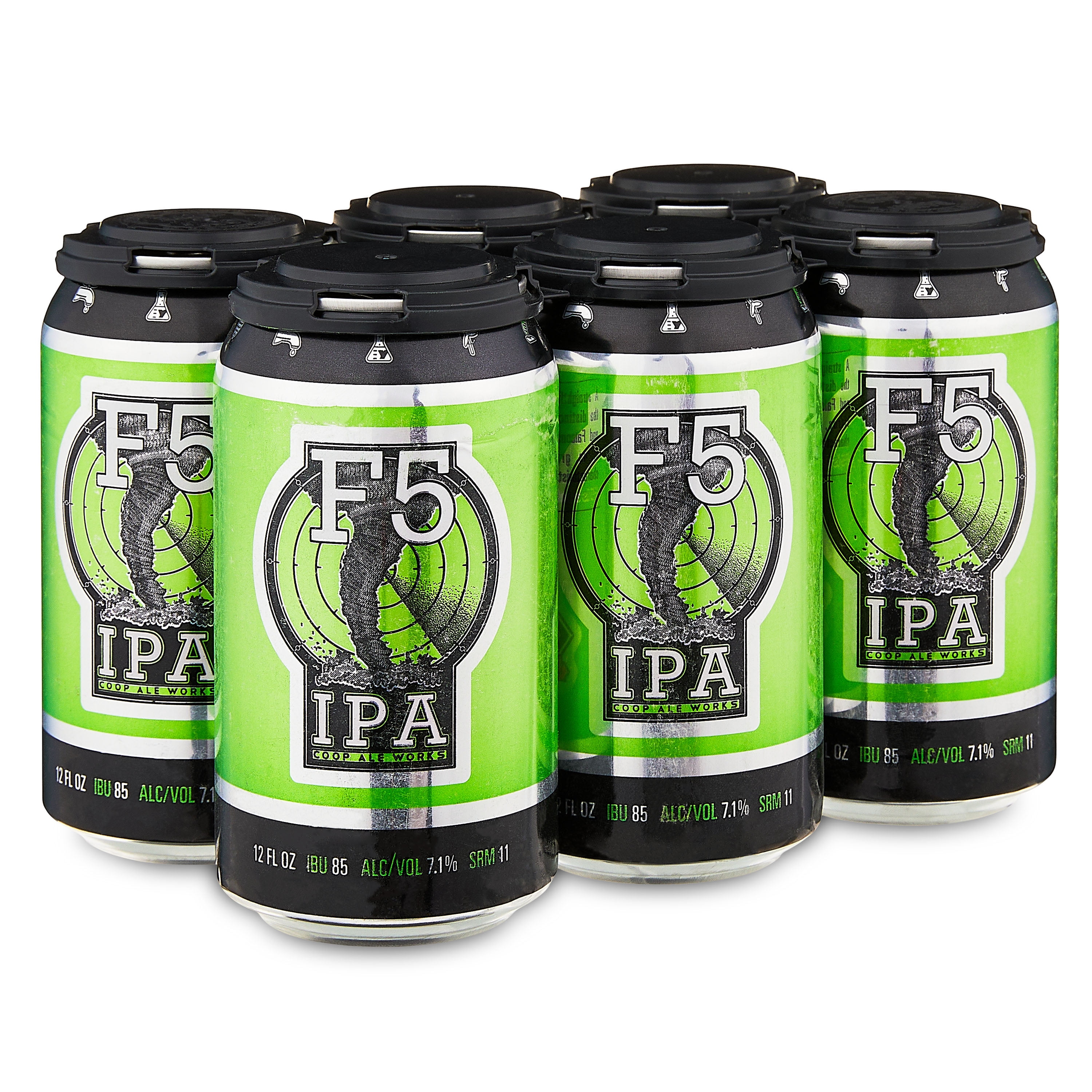 Coop Ale Works F5 IPA 6 Pack, 12 fl oz Cans - Walmart.com