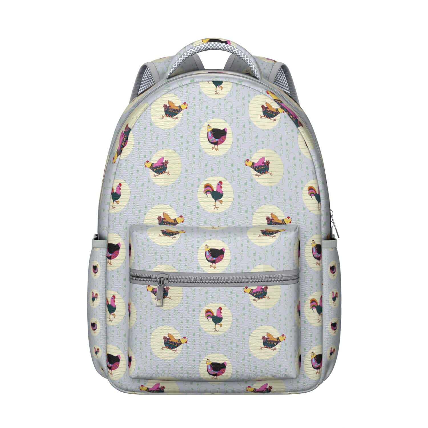 Coop Cluck Chicken Backpack for Student Cute Cartoon Hen Egg Chick ...