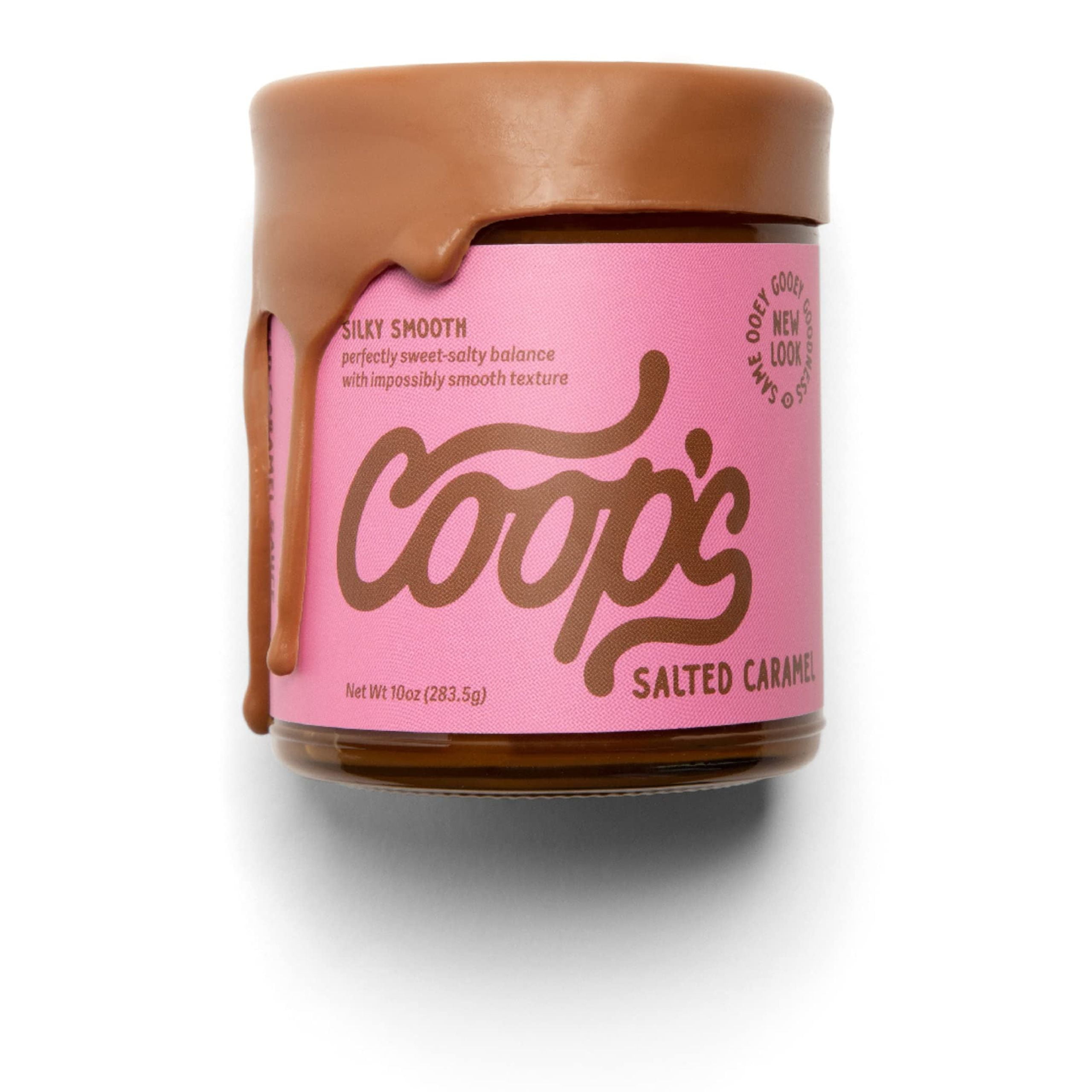 Coop's Salted Caramel Sauce: BDF32 Rich and Buttery, Gourmet, All Natural, Handcrafted, Gluten ...