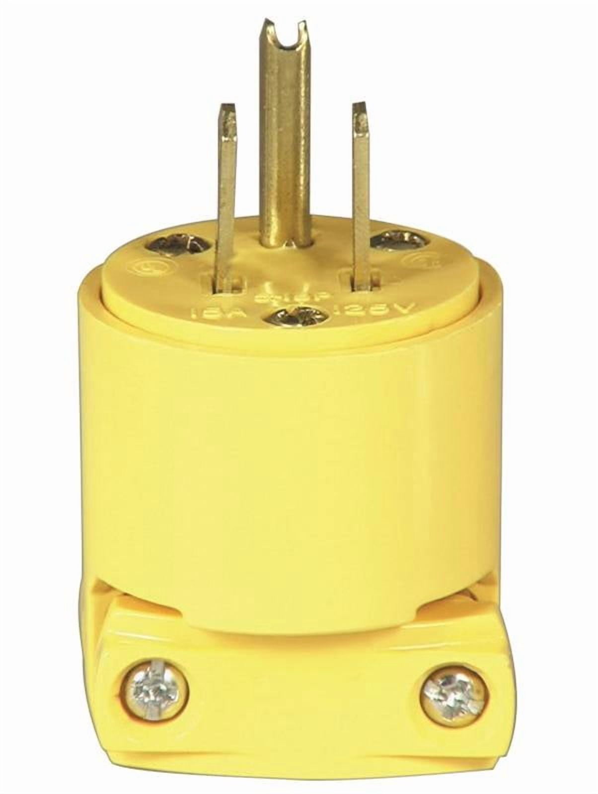 Cooper 4867-BOX, 15A 125V Straight Blade Electrical Plug - Walmart.com