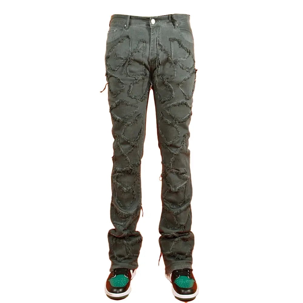 Cooper 9 LA Men 508 Maze Stack Jeans (Charcoal) - Walmart.com
