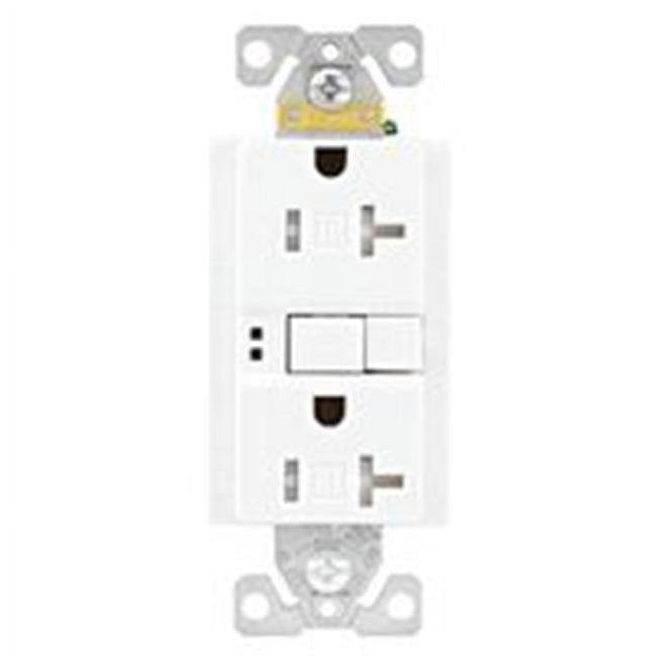 Cooper 9235862 20A Self Test GFCI Receptacle, White - Walmart.com