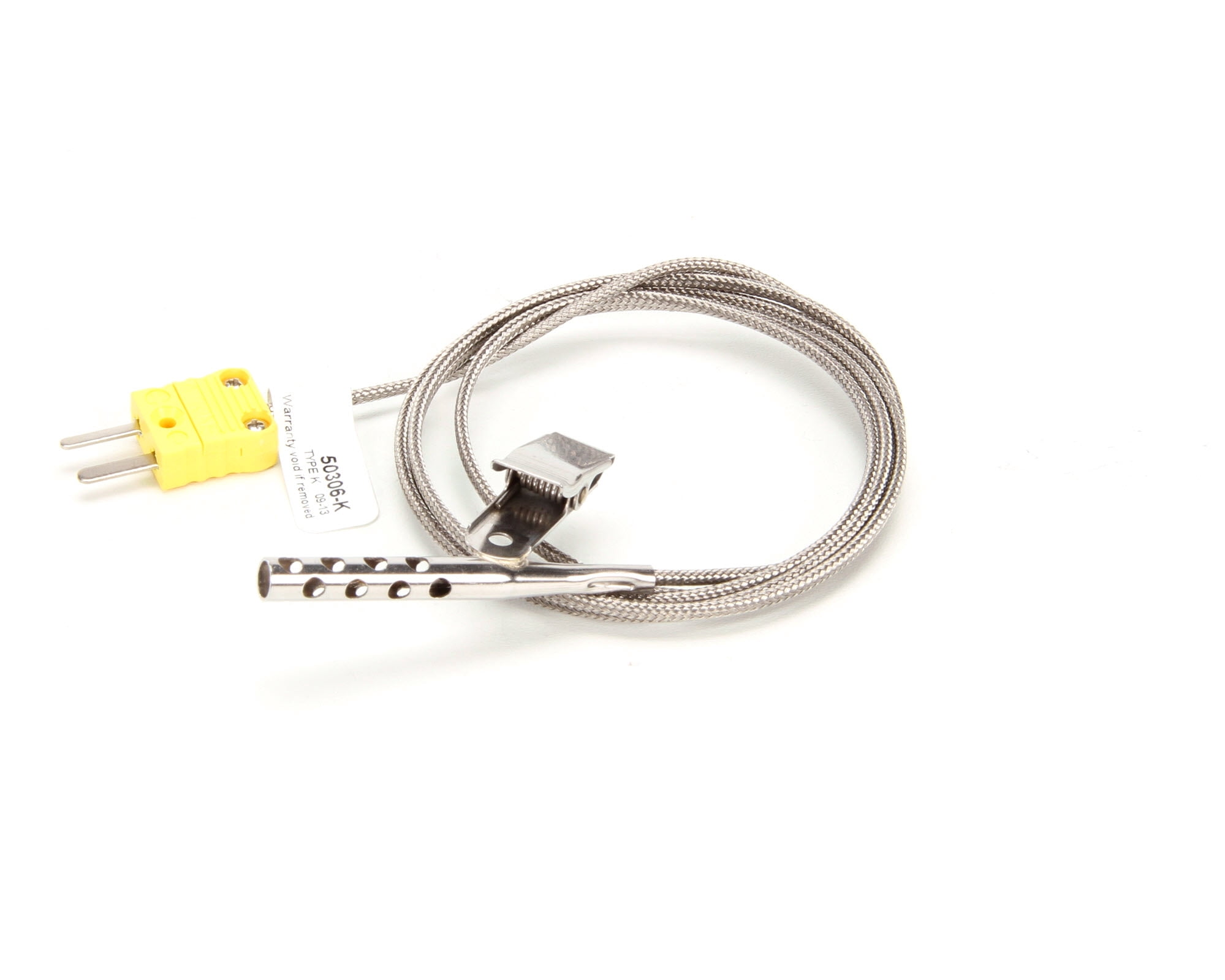 Cooper Atkins Air/Oven Probe W/ Clip 600 F Type K Thermocouple 50306-K ...