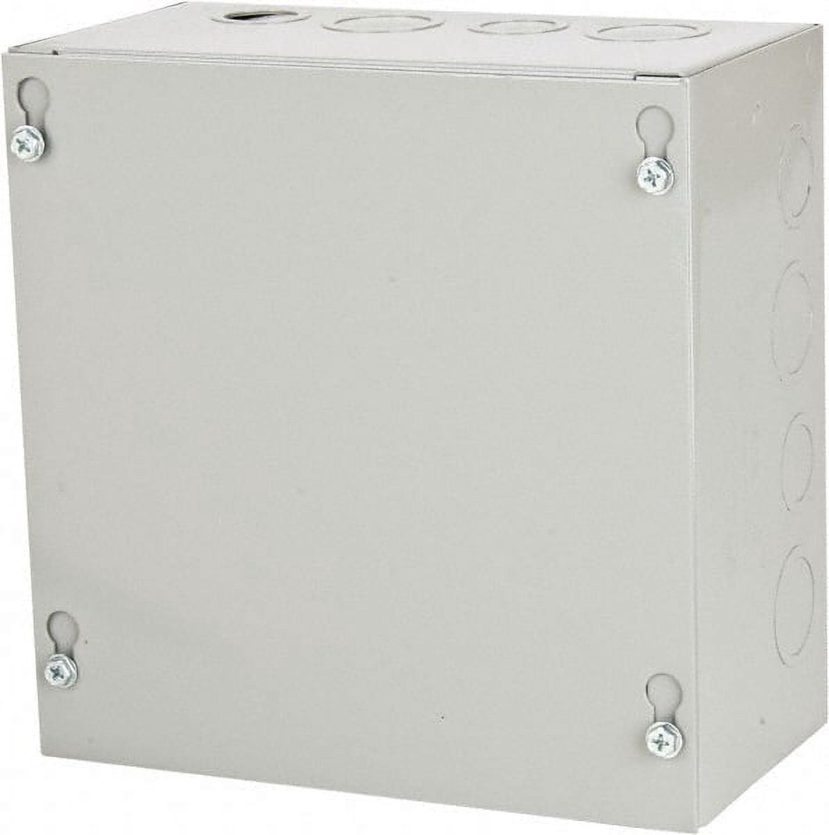 Cooper B-Line Steel Junction Box Enclosure Screw Flat Cover NEMA 1, 8 ...