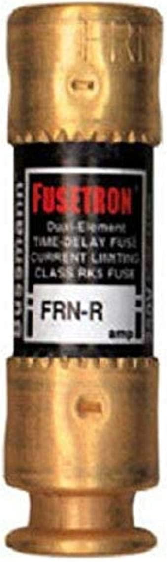 Cooper BP/FRN-R-10 250-volt Type FRN-R Cartridge Fuse Fusetron Time ...