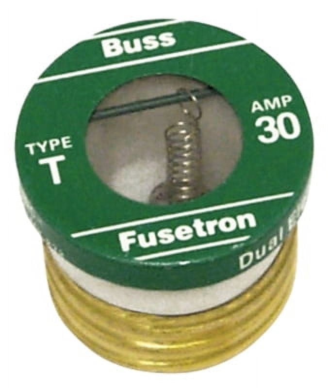 Cooper Bussmann 4 Pack 20A Type T Plug Fuse Time Delay Fusetron Boxed ...