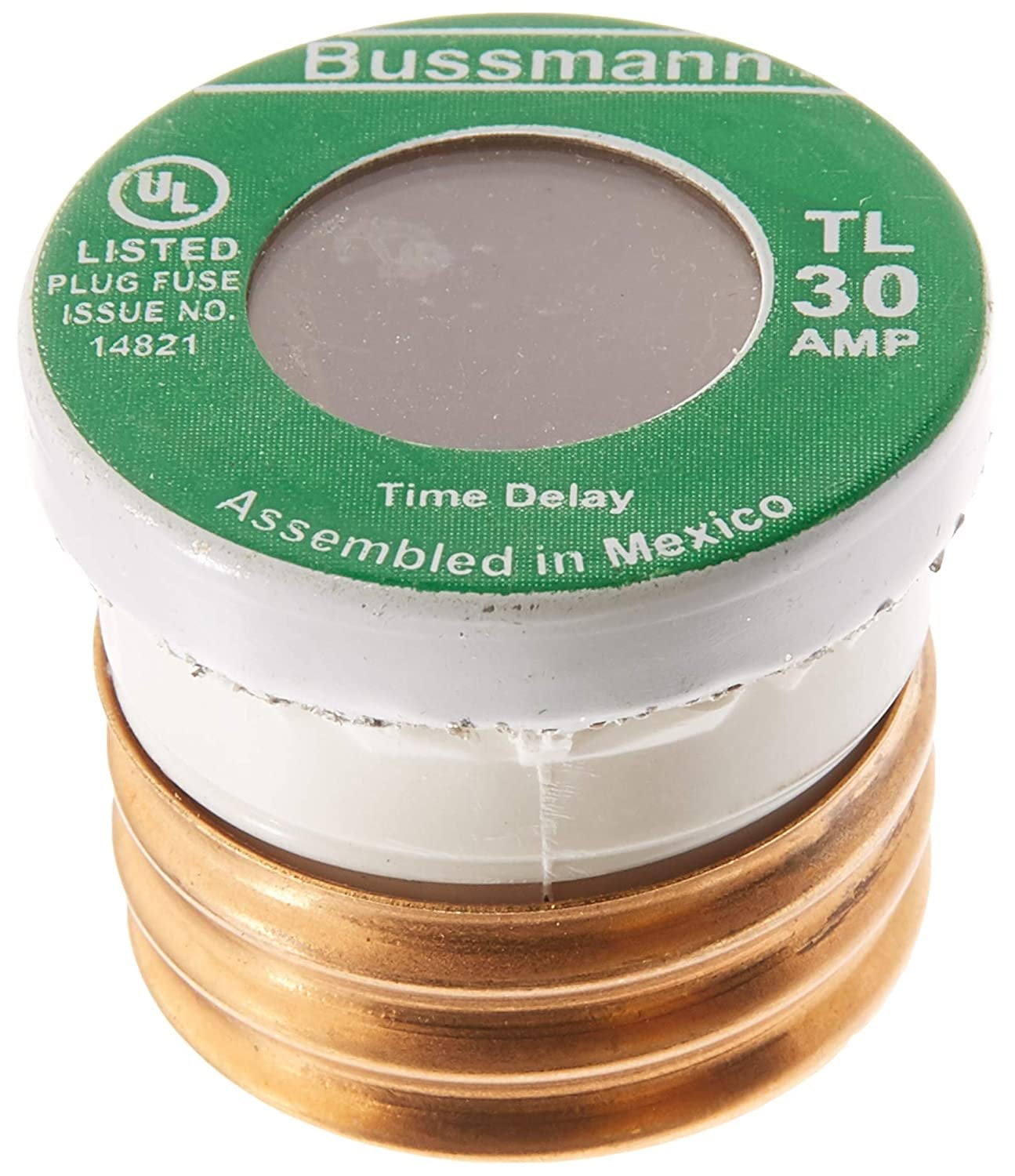 Cooper Bussmann Plug Fuse BP/TL-A Assorted - 30 Amps - 3 Pack - Walmart.com