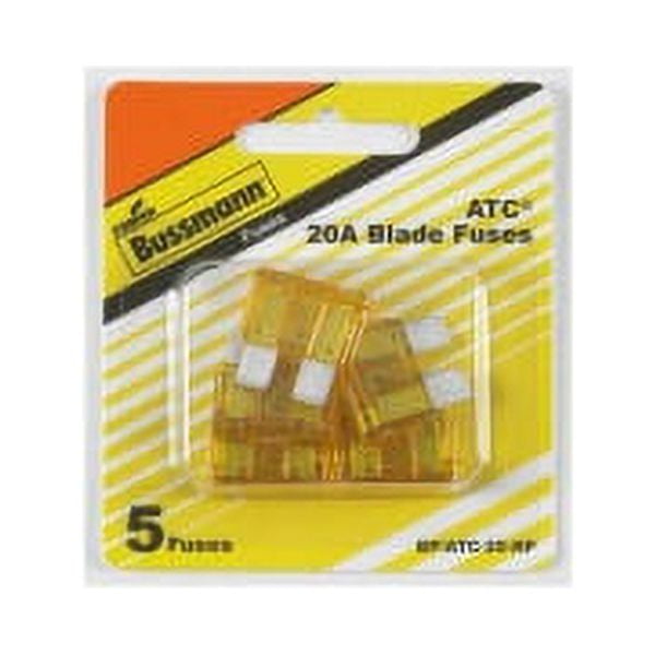Cooper Bussmann Bp/atc-20-rp Atc Automotive Blade Fuse, 20 Amp (Pack of 7) - Walmart.com