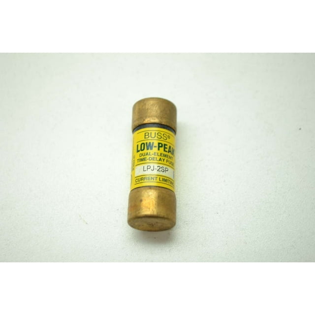 Cooper Bussmann Brand LPJ-2SP (LPJ2SP), Fuse 2A Time Delay Class J Dual ...