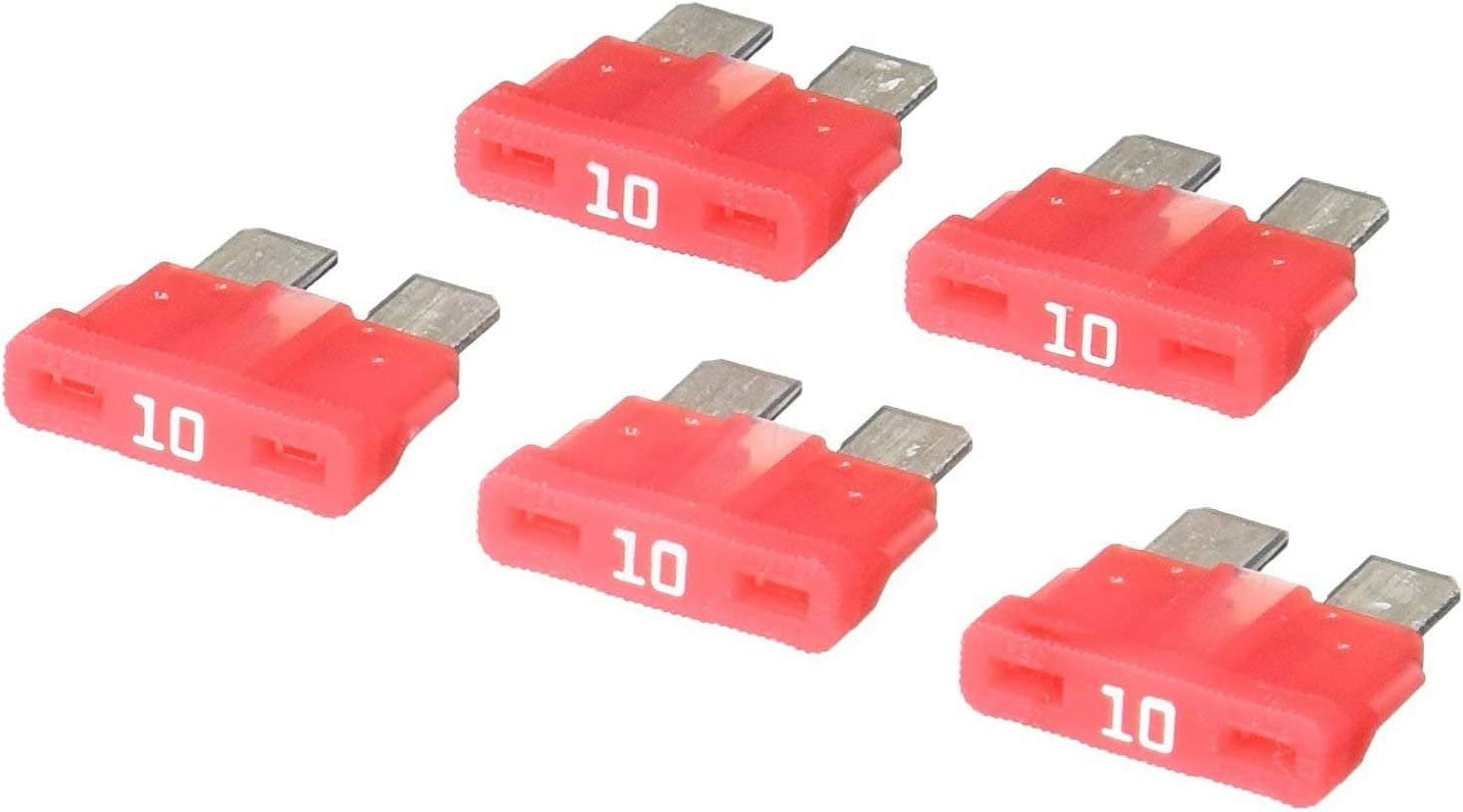 Bussman BP/ATC-10 RP 10 Amp Fuses 5 Count - Walmart.com