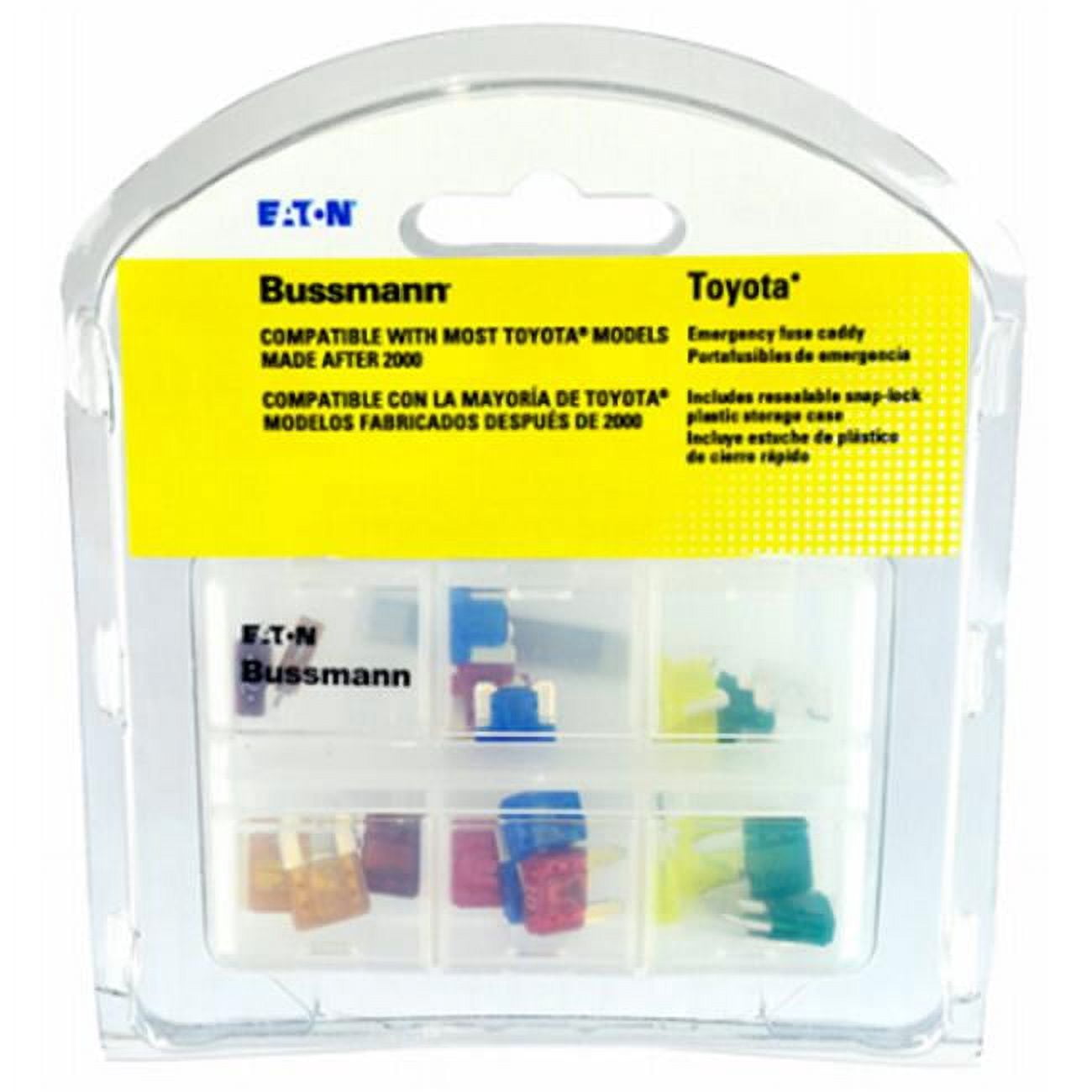 Cooper Bussmann Emergency Fuse Caddy for Toyotas Made After 2000 ...