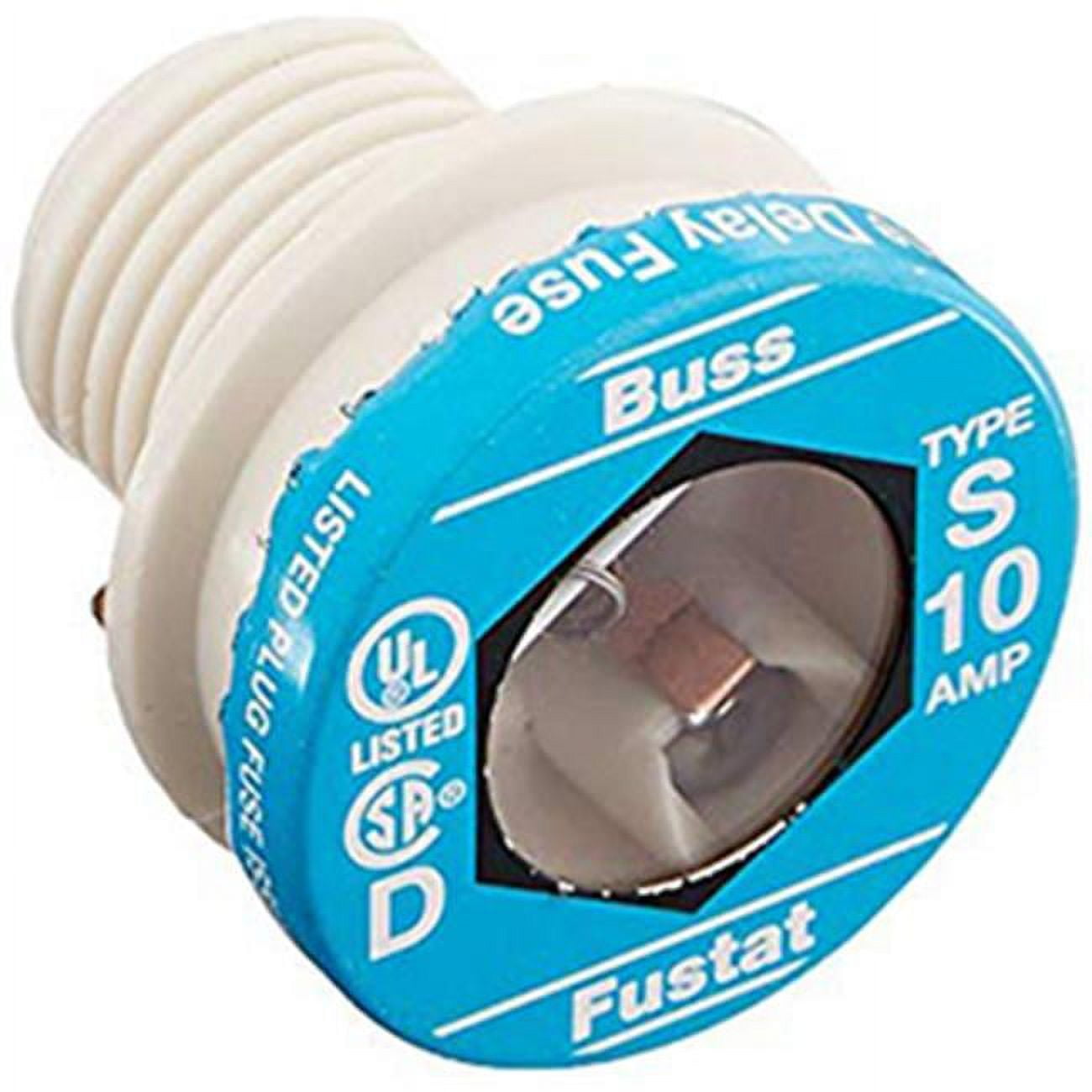 Cooper Bussmann S3-1-2 3.5A Fustat Heavy Duty Size Rejecting Plug Fuse ...