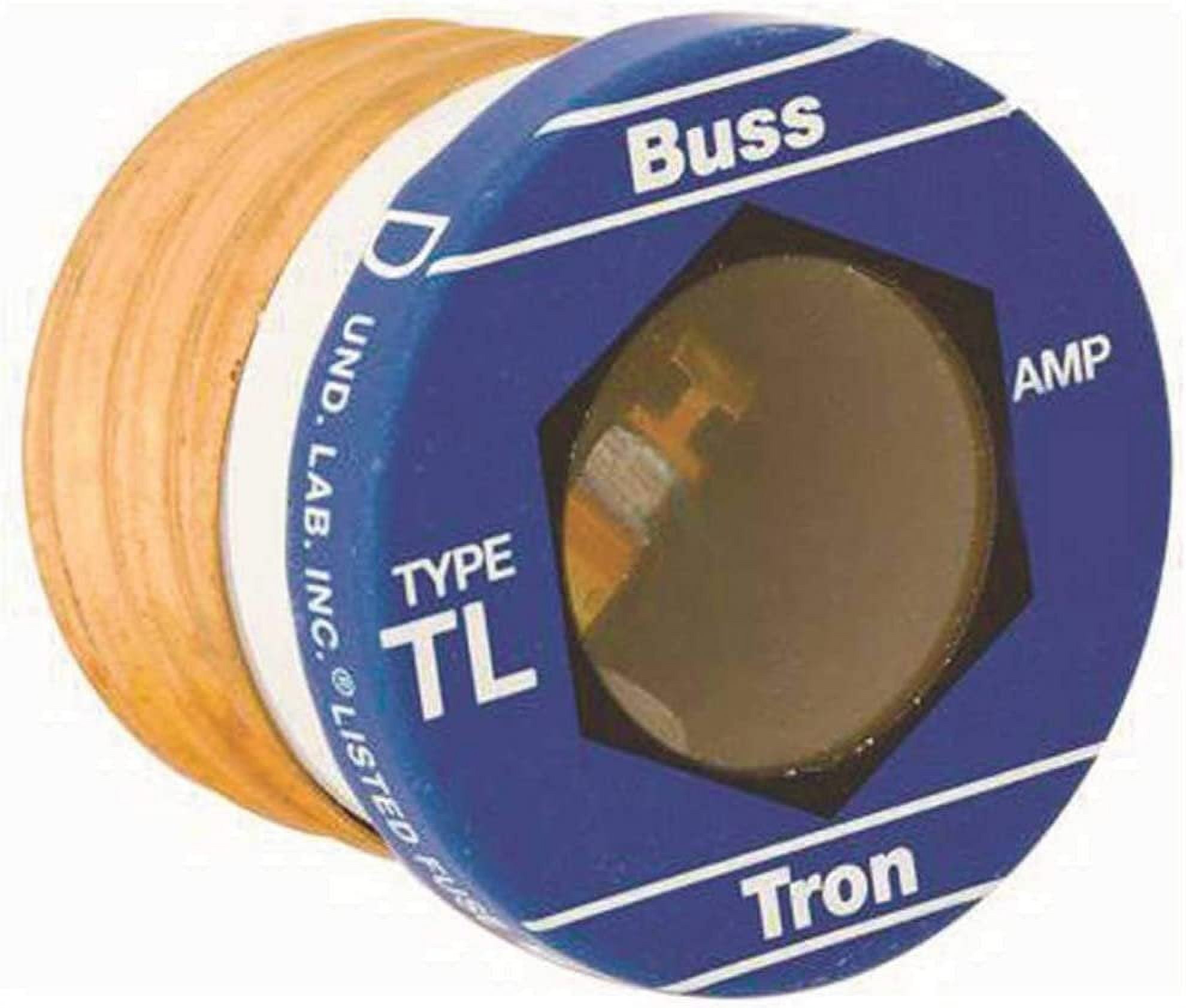 Cooper Bussmann TL-20 Type TL Time Delay Glass Plug Fuse 125-Volt 20 ...