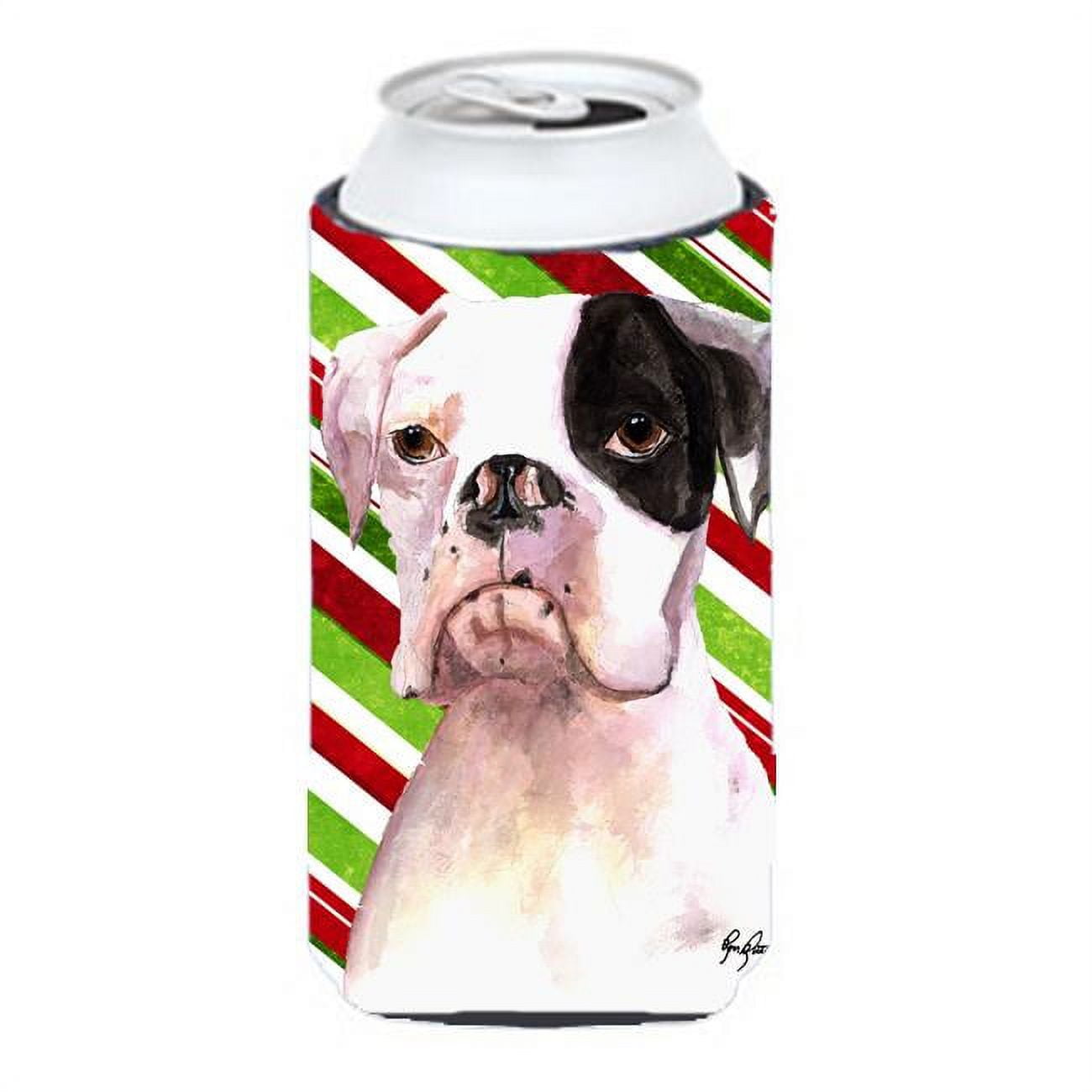 Cooper Candy Stripe Boxer Christmas Tall Boy bottle sleeve Hugger ...