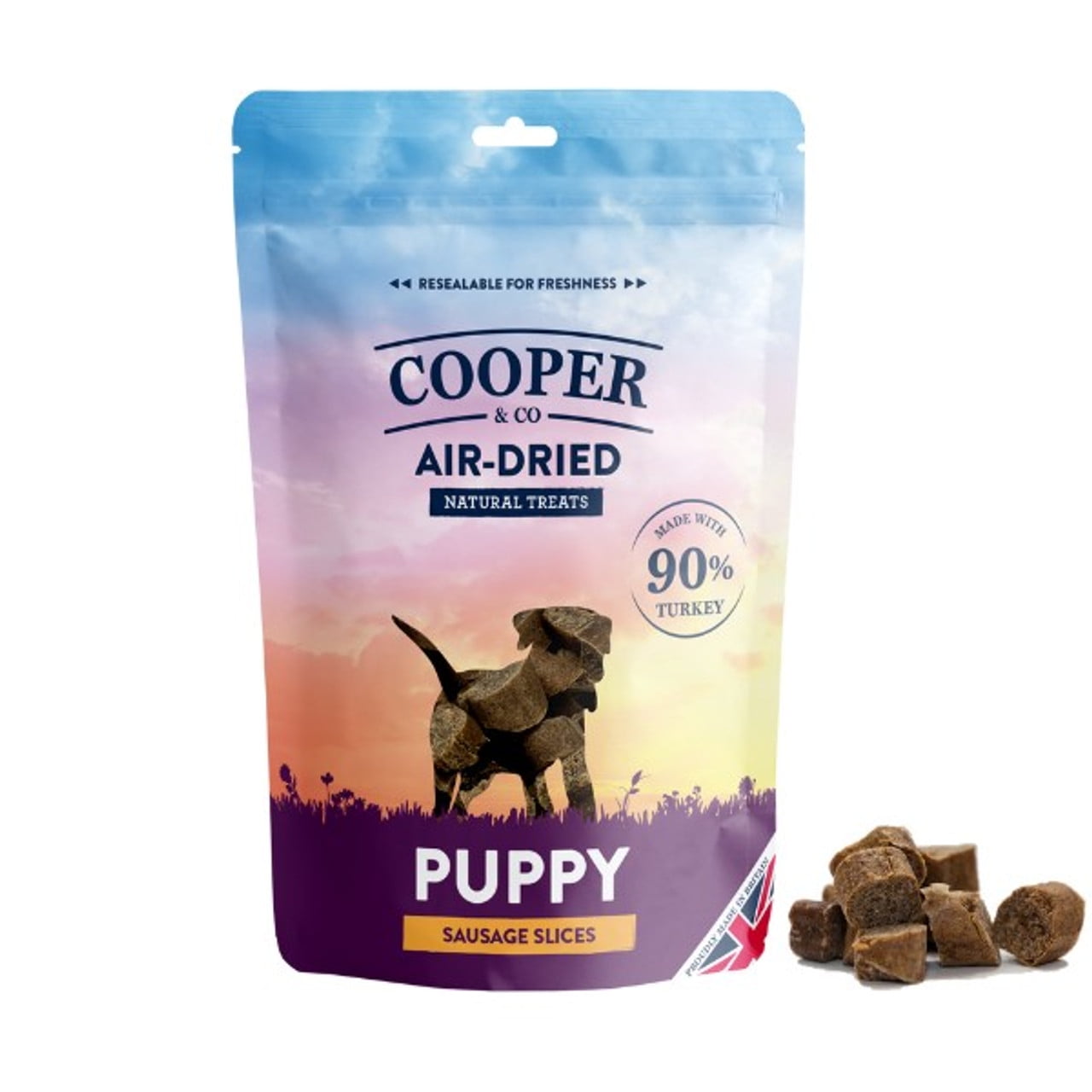 Cooper & Co Air Dried Treats Puppy Turkey 100g Case of 10 - Walmart.com