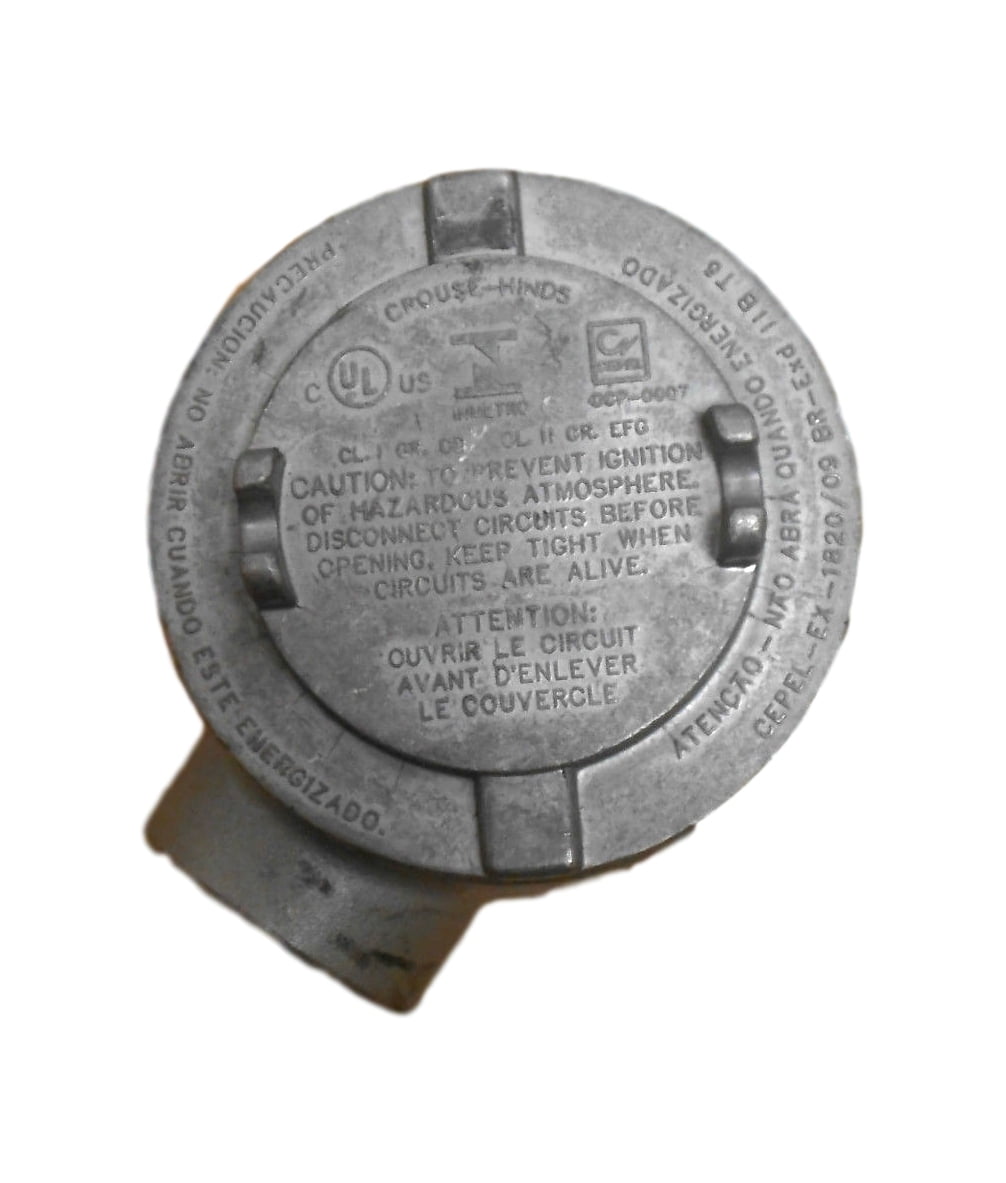 Cooper Crouse-Hinds GUAB69 Explosion-Proof Conduit Outlet Box - Walmart.com