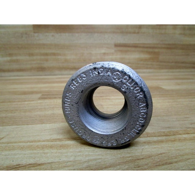 Cooper Crouse-Hinds RE63 2 in. to 1 In Threaded Steel Reducing Bushing ...