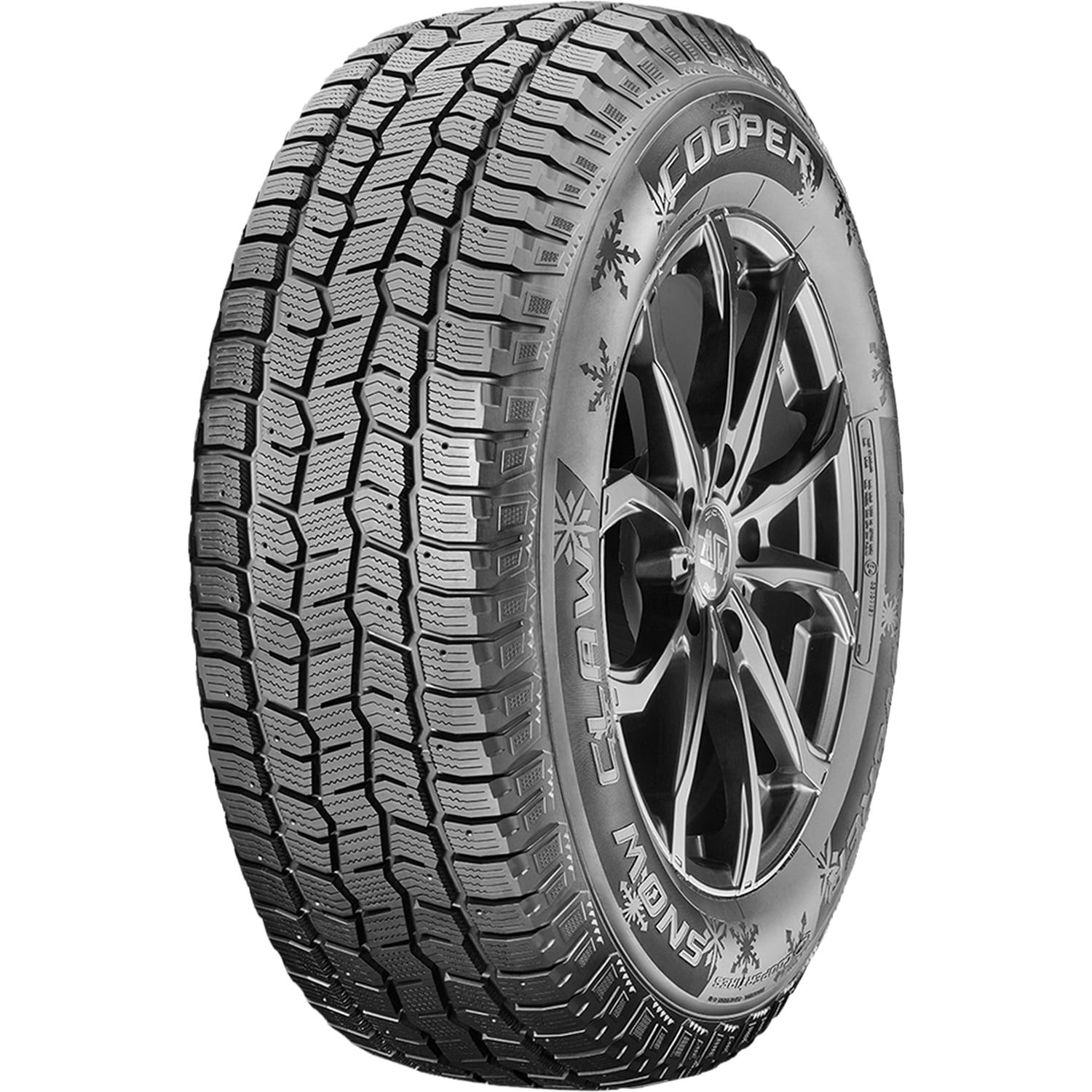 Cooper Discoverer Snow Claw Winter 195/75R16C 110R Tire - Walmart.com