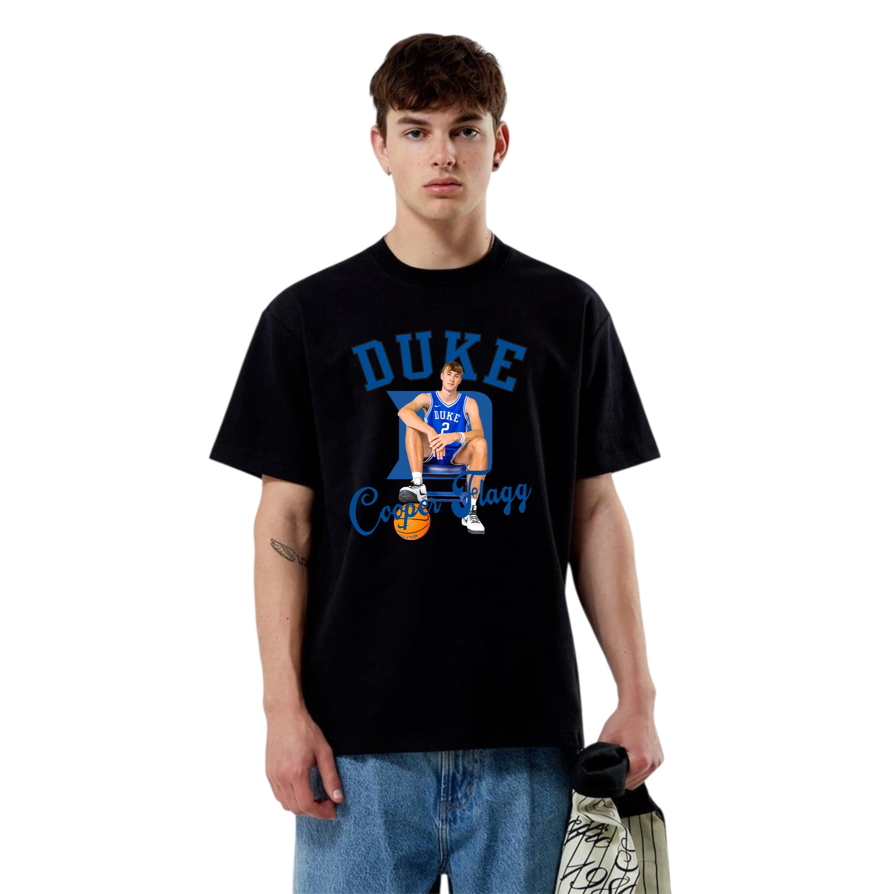 Cooper Flagg Basketball Prospect Future Star Fan T-Shirt, for men ...