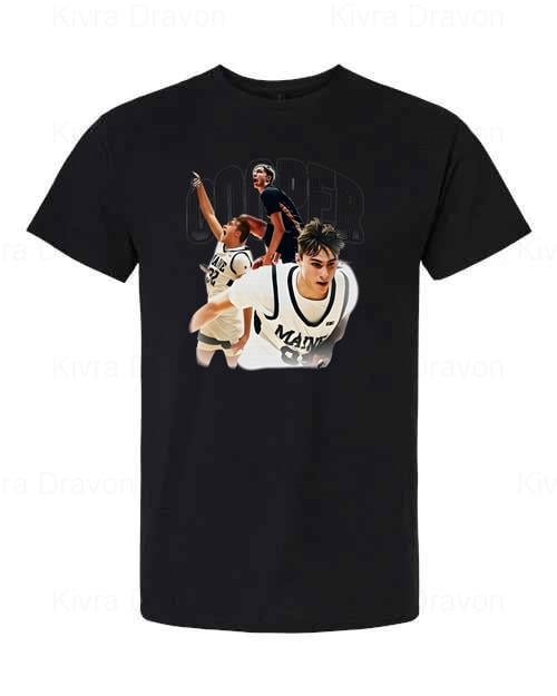 Cooper Flagg Vintage 90s Basketball Graphic Fan Style T-Shirt unisex up ...