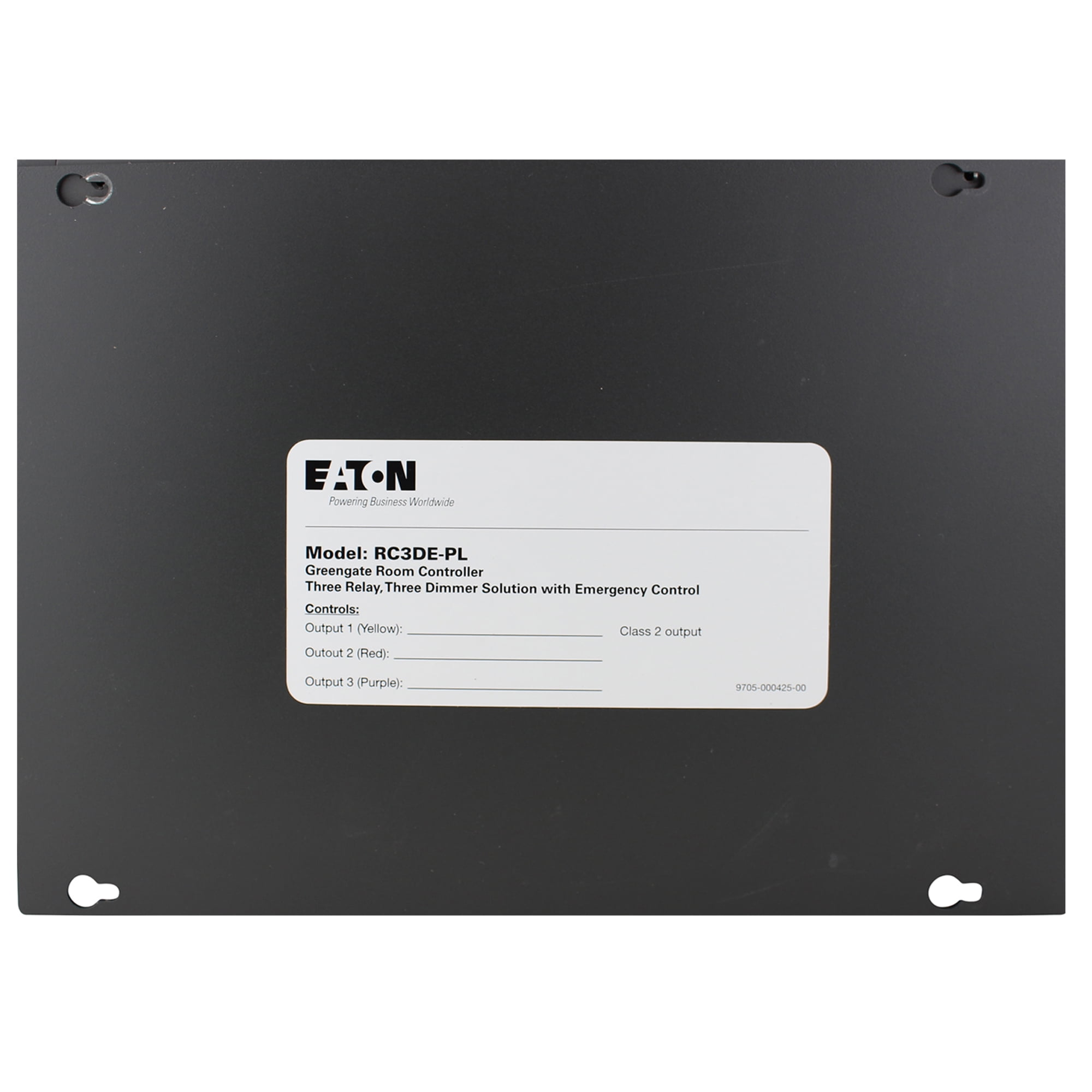 Cooper GreenGate RC3DE-PL Room Controller Panel, 3 Relay, 3 Dimmer ...