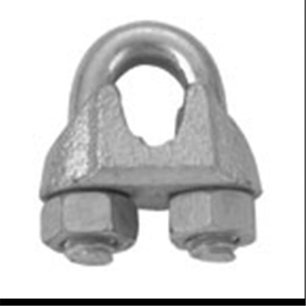 Cooper Hand Tools T7670409 0.06 in. Galvanized Wire Rope Clip Pack of ...