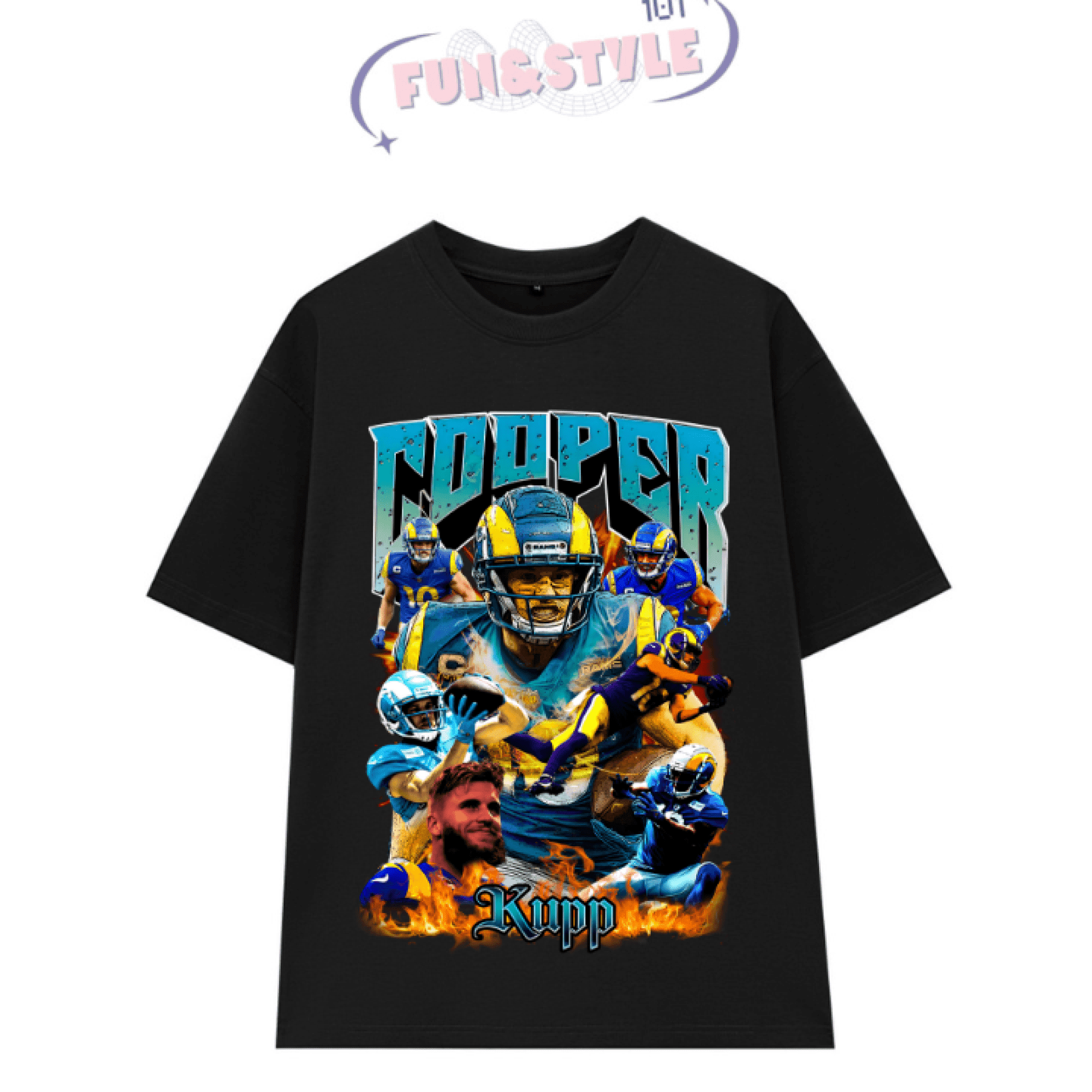 Cooper Kupp 90s Vintage Bootleg Style T-Shirt - Walmart.com