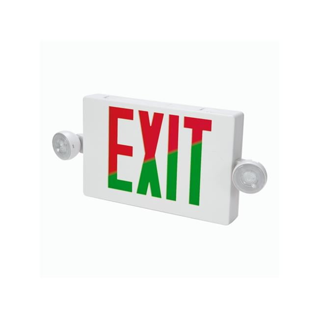 Cooper Lighting 151562 LED Exit Emergency Sign - Walmart.com