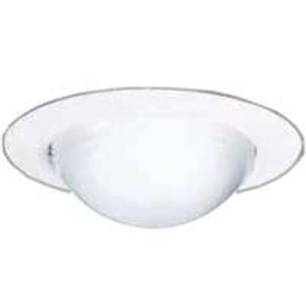 Halo 172PS Recessed Light Trim, Glass Lens, Polymer Body, White ...