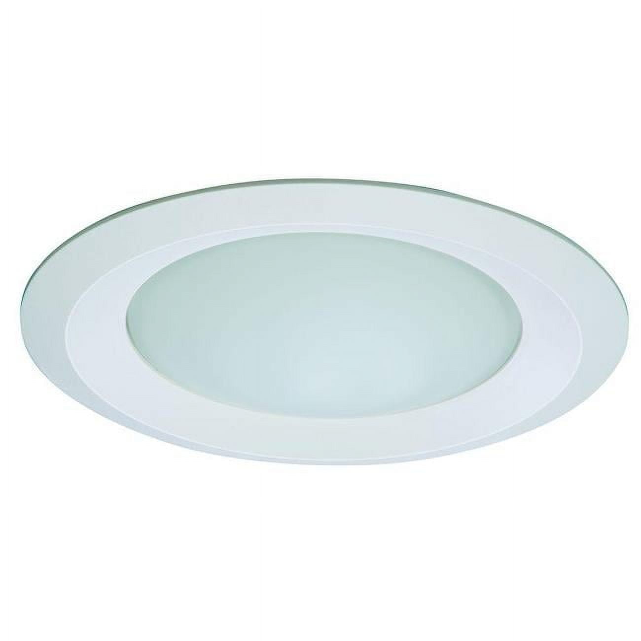 Halo Gloss White 6 in. W Plastic Shower Lens/Trim - Walmart Business ...