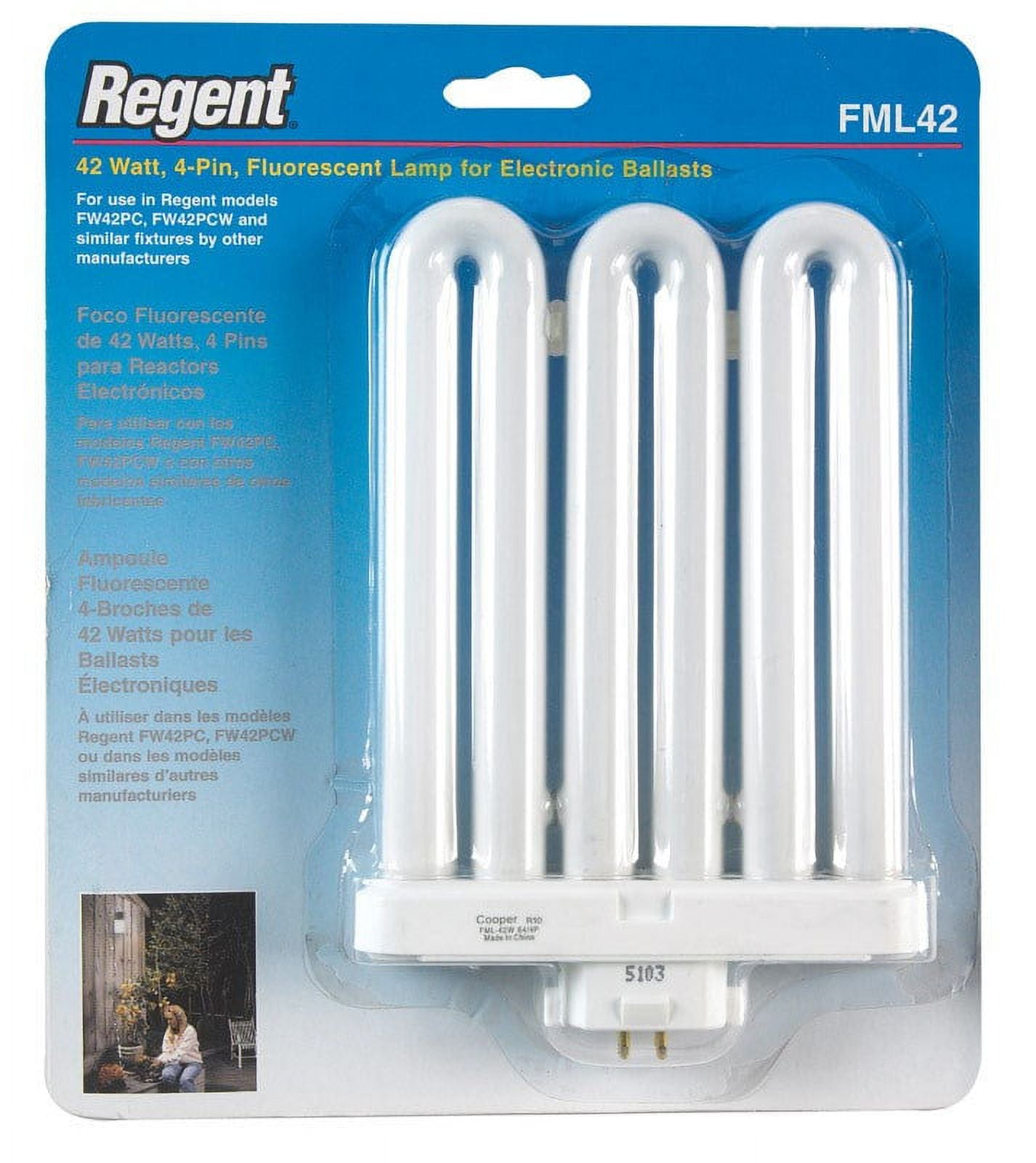Cooper Lighting FML42 42-Watt Compact Fluorescent Bulb - Walmart.com