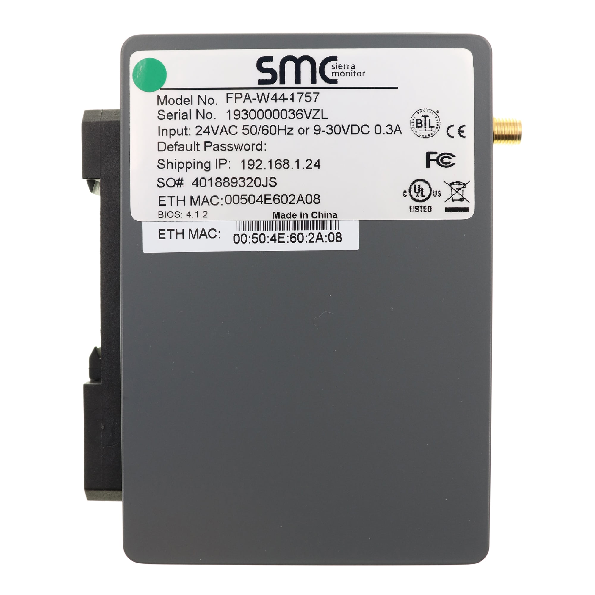 Cooper Lighting FPA-W44-1757 WaveLinx Wired BMS Pro 2 BACNET Gateway ...