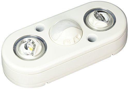 Cooper Lighting REV21835MW Revolve LED Twin Head 180 Degree Motion ...