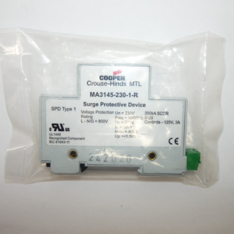 Cooper SPD Type 1 Surge Protective Device MA3145-230-1-R - Walmart ...